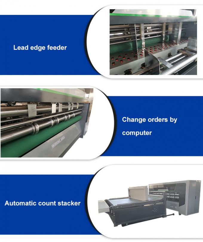 Paper Board Slitter Scorer Lead Edge Corrugated Machine