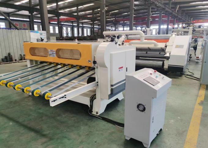 Steam Heating 1800mm Corrugated Cardboard Production Line Single Layers ...