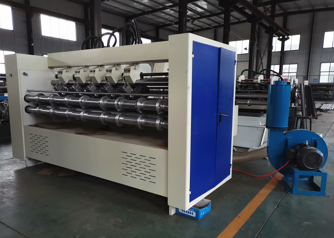 Corrugated Box Making Slitting Paper Creasing Machine