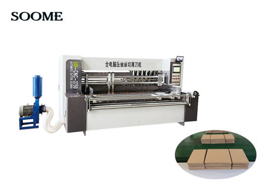 Automatic Feeder Thin Blade Slitter Scorer Machine For Corrugated Box ...