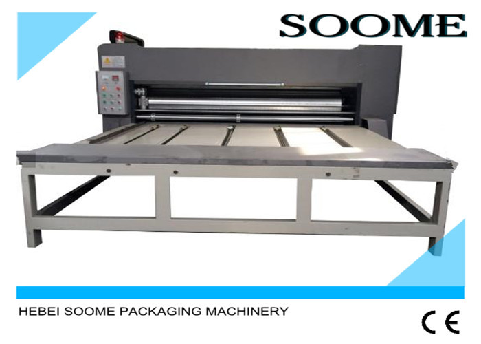 Semi Auto Flexo Printer Slotter Die Cutter Flexo 2 Color Flexo Printing ...