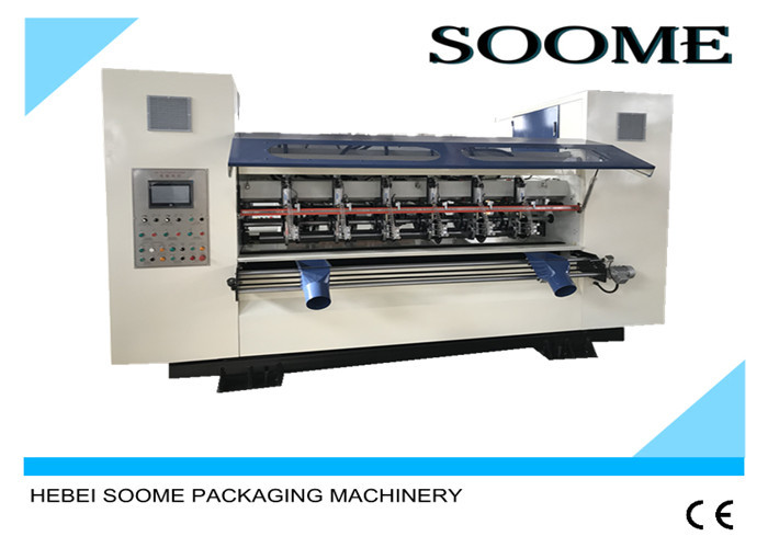 Computerized Corrugated Thin Blade Slitter Scorer Machine With Three ...