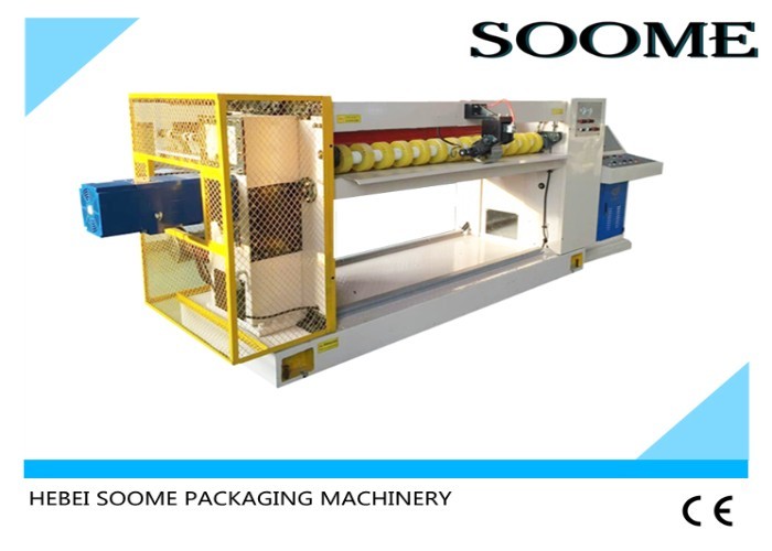 Automatic Corrugated Board Cutting Machine Servo Type Spiral Knife Cut Off