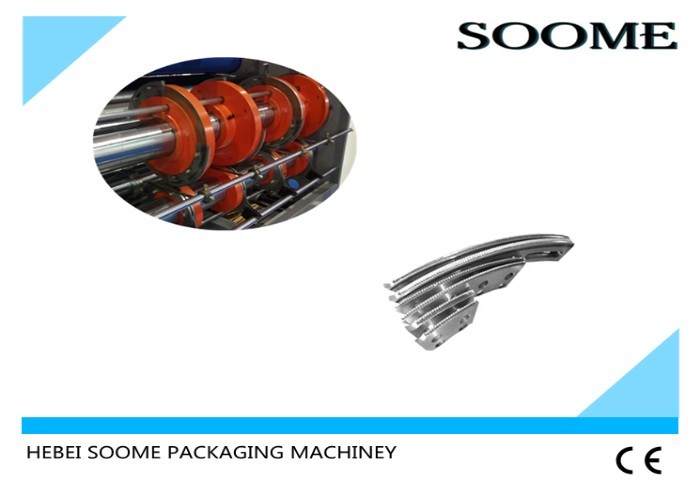 Manual Type Corrugated Machine Parts , Stainless Steel Mbo Folder Parts