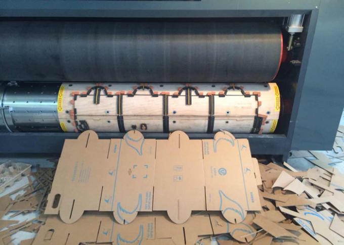 Rotary Automatic Die Cutting And Creasing Machine For Corrugated Cardboard